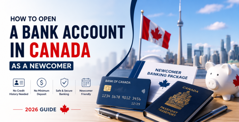 How to Open a Bank Account in Canada as a Newcomer (2026) | Canadianow